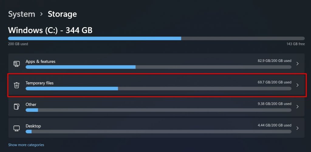 如何删除 Windows 11 中的临时文件？ - TobMac