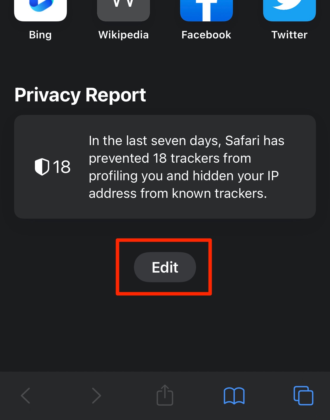 如何摆脱 Safari 的隐私报告？ - TobMac