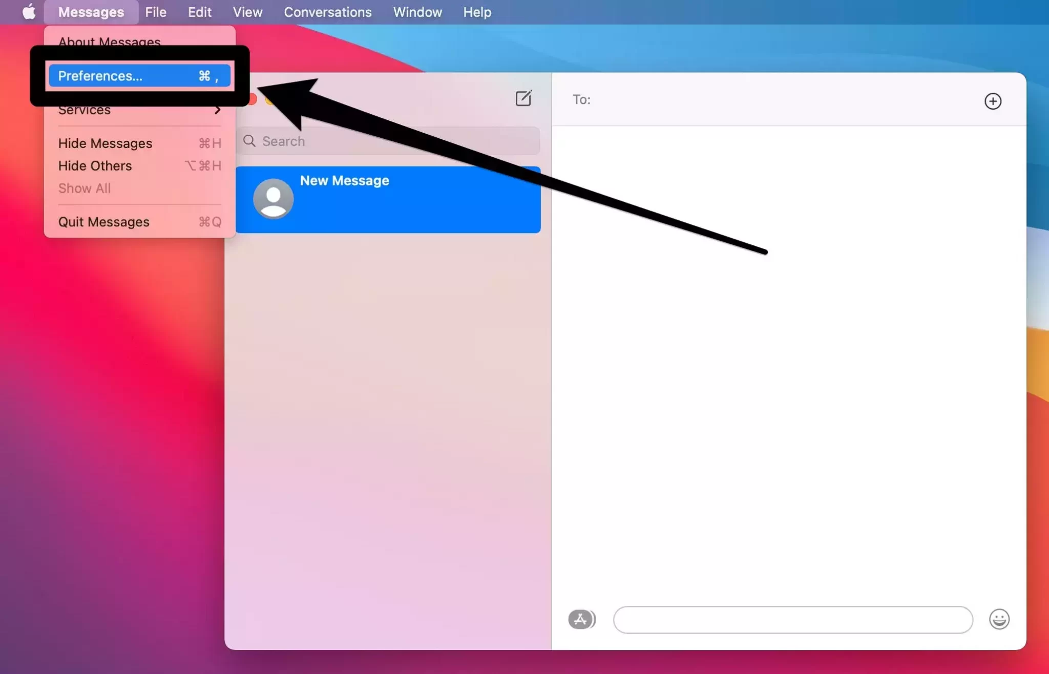 如何在 Mac 上使用 iMessage 并从计算机发送短信 - TobMac