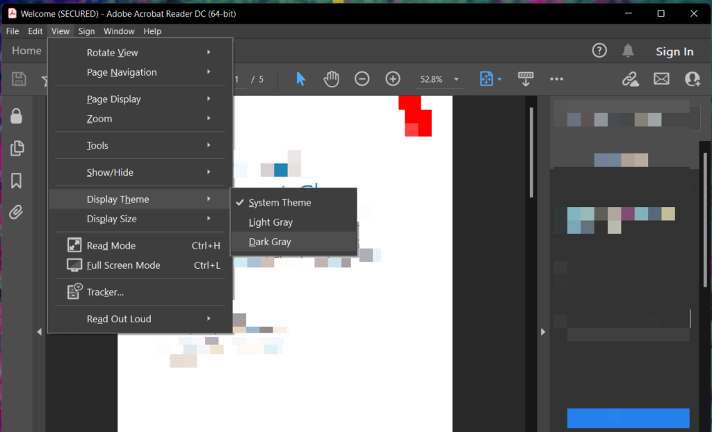 在 Adob e Acrobat 中启用深色模式：Windows、iOS 和 Android - TobMac