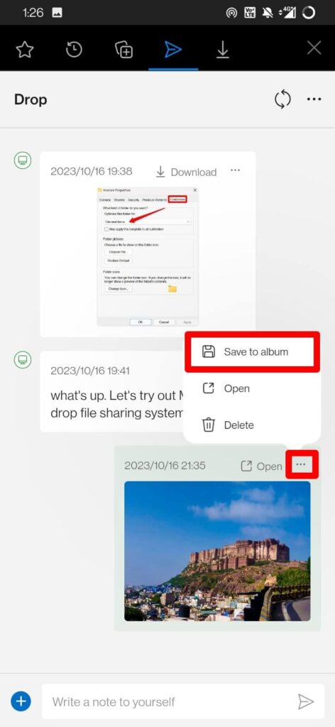 如何使用 Microsoft Edge Drop 传输文件 - TobMac