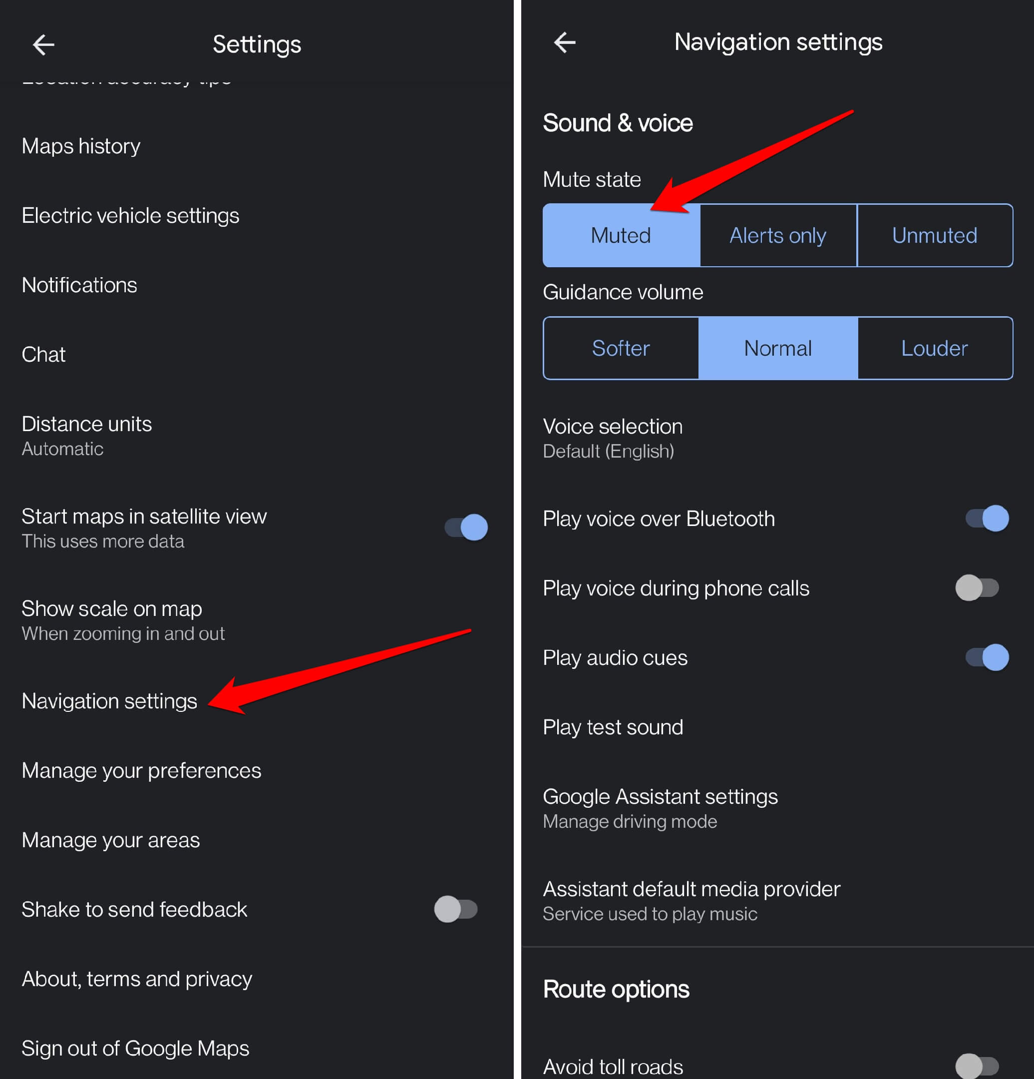 如何在 Android 和 iPhone 版 Google 地图中关闭语音导航 - TobMac