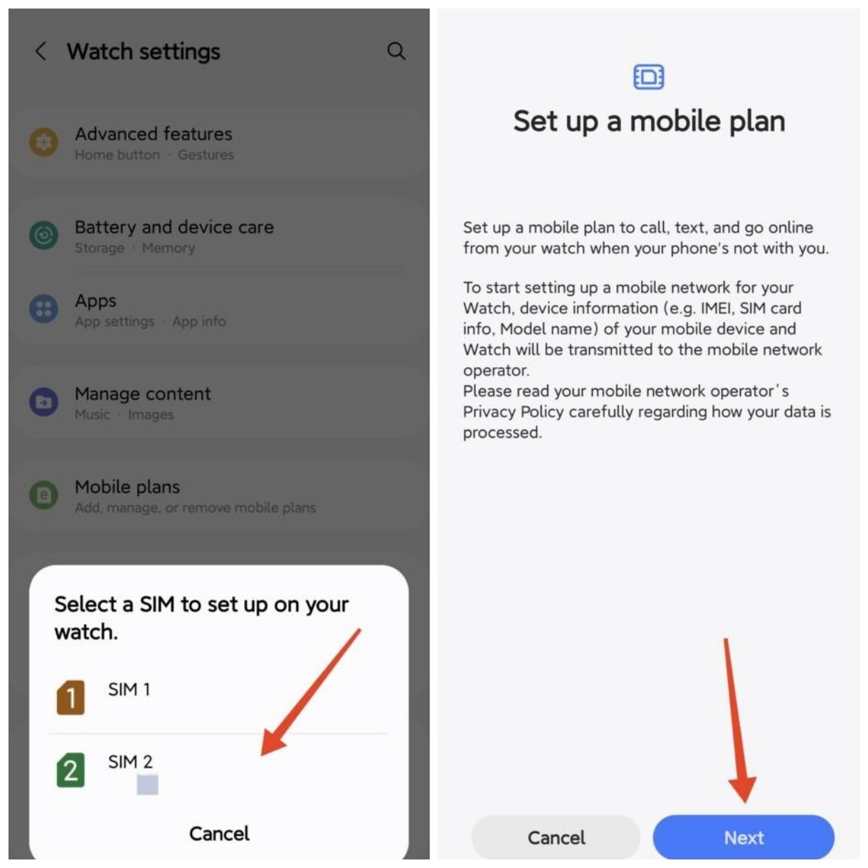 如何在三星Galaxy Watch上设置eSIM（也将其删除） - TobMac
