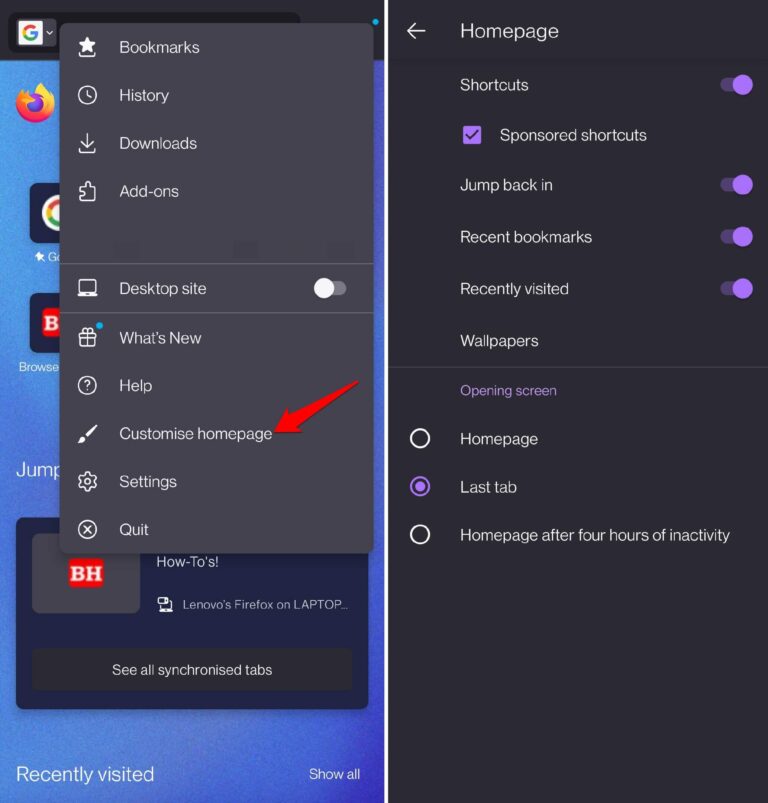 在 Android 版 Firefox 中自定义起始页布局 - TobMac